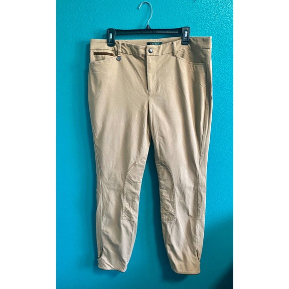 Lauren Ralph Lauren | Pants & Jumpsuits | Lauren Ralph Lauren Womens Riding Pants Ankle Snap ...